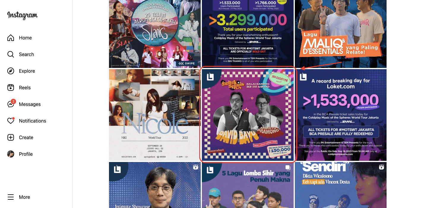 Mau Event Dipromosiin LOKET? Ini Dia Placement Yang Tersedia! - LOKET.COM